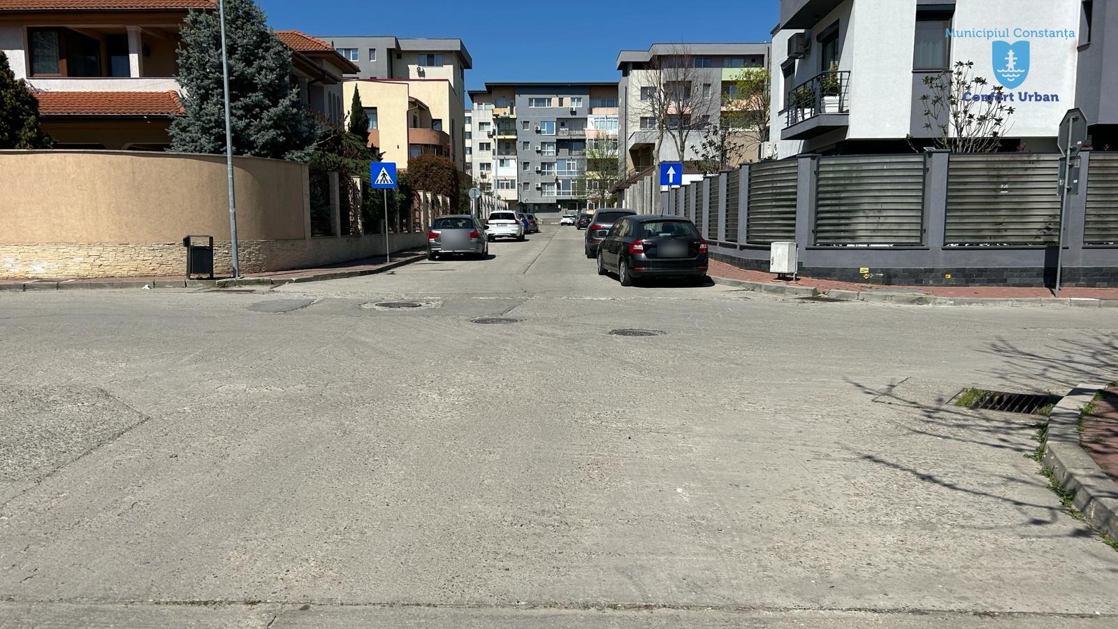 Se asfaltează carosabilul pe strada Viena din cartierul Tomis Plus ...