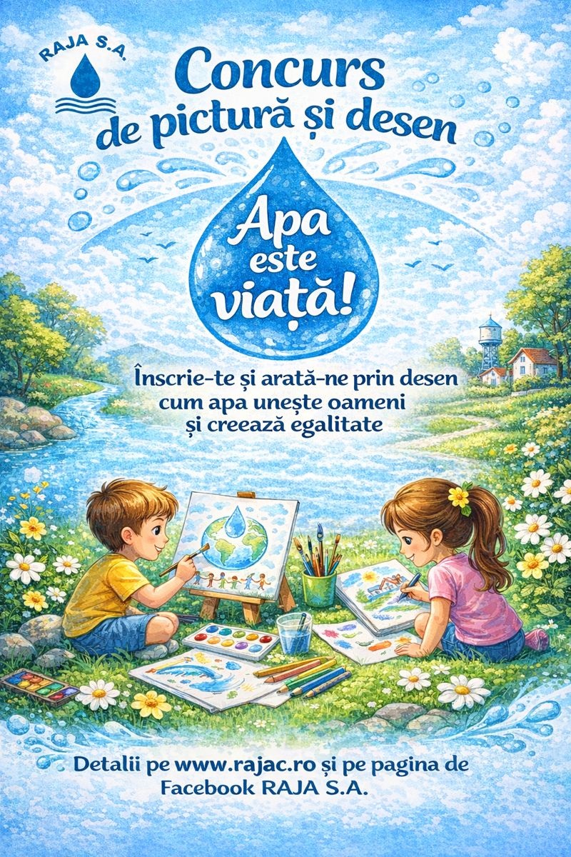Premii atractive pentru participanții la concursul „Apa este viață ...